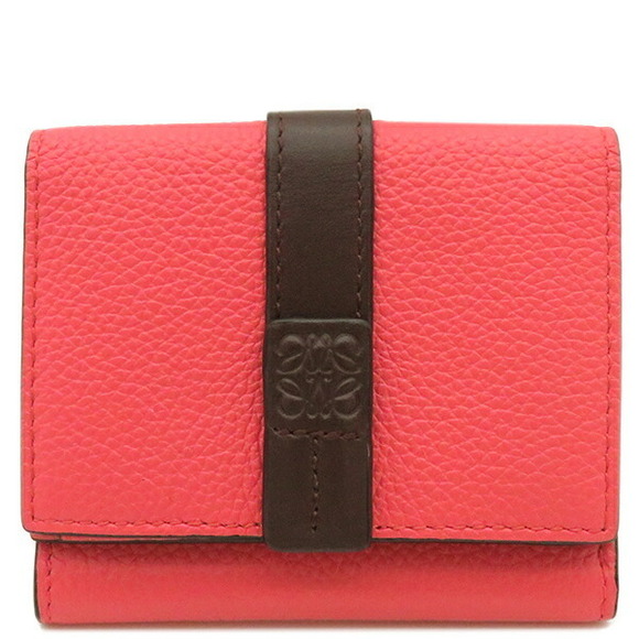 Loewe | Bags | Loewe Trifold Wallet Pink | Poshmark
